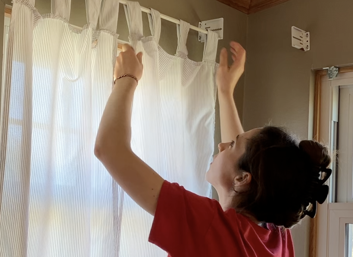 DIY Tab Top Curtains: Easy Step-By-Step Guide for Beginners – Cora's ...